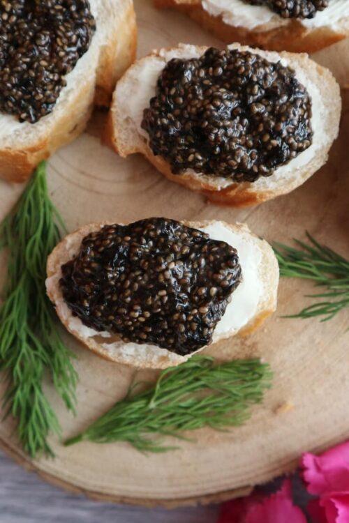 Vegan black caviar – recipe to make yourself