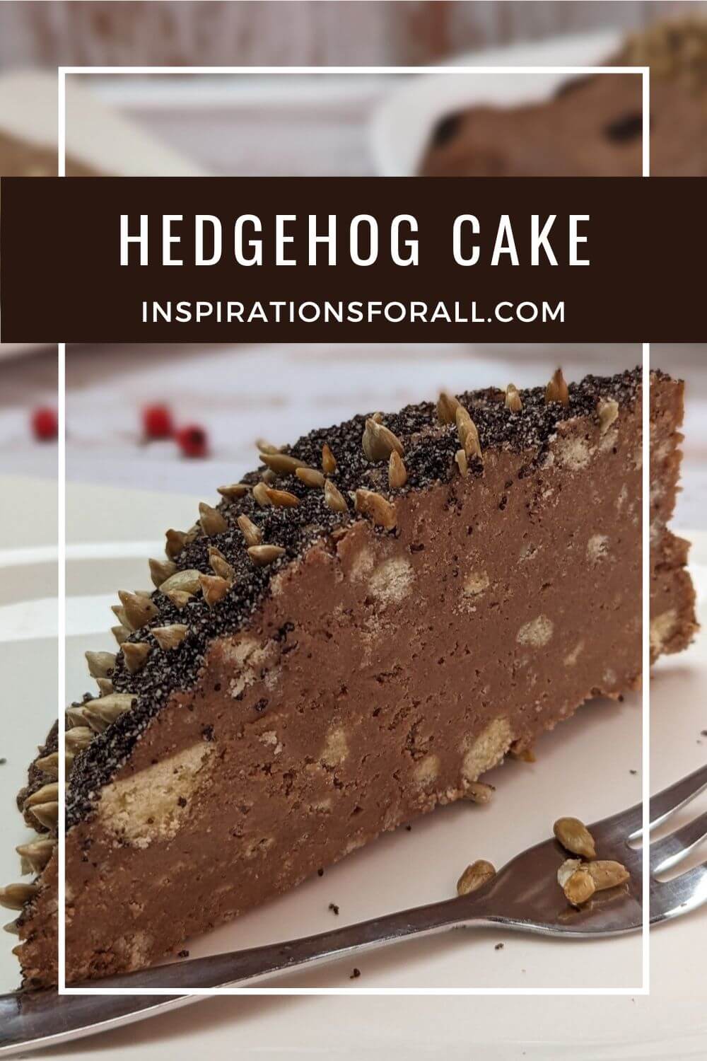 Hedgehog cake – eye-catcher for kids birthday party