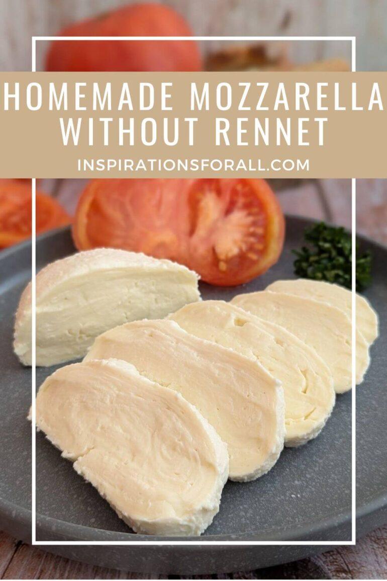 How to make mozzarella cheese – without rennet