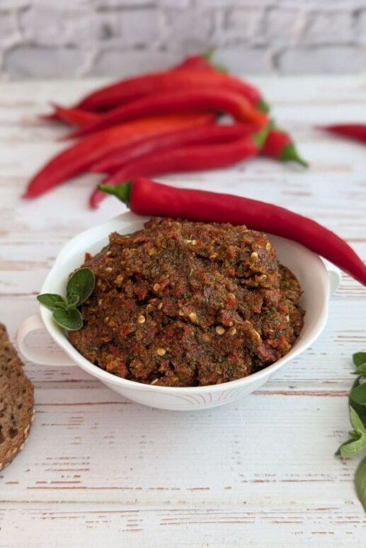 Adjika – recipe for very hot Georgian spice paste